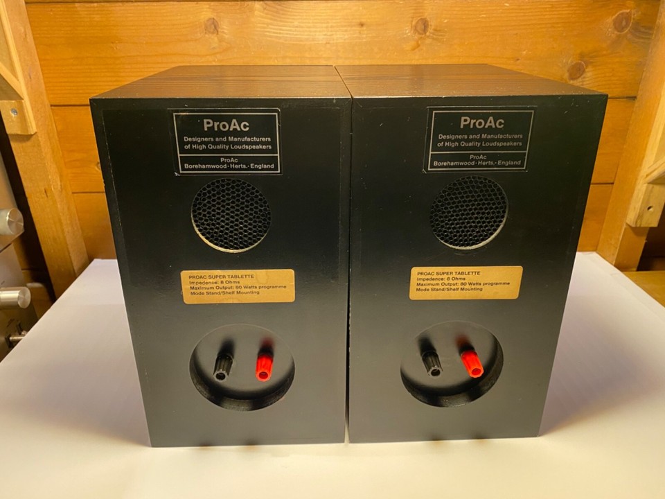 ProAc Super Tablette Speakers | eBay