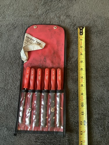 Mac Tools File Set, Red Handle….see Pics…. | eBay