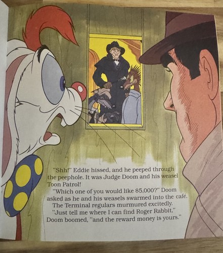 Who Framed Roger Rabbit Make the World Laugh A Golden Look Book 1988 ...