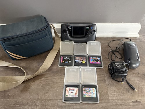 Sega Game Gear Console Bundle With 5 Games PLEASE READ DESCRIPTION | eBay