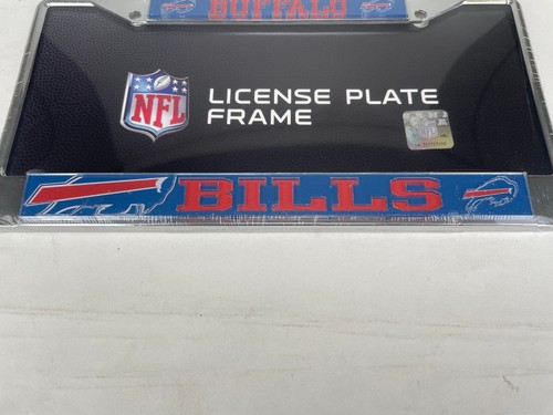 New NFL Buffalo Bills Car Truck 2 Bold Acrylic Inlay License Plate ...