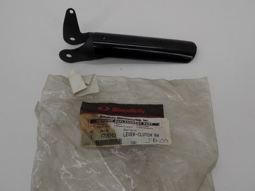NEW Simplicity 555 755 Snowblower Clutch Lever RIGHT HAND 1715103 | eBay
