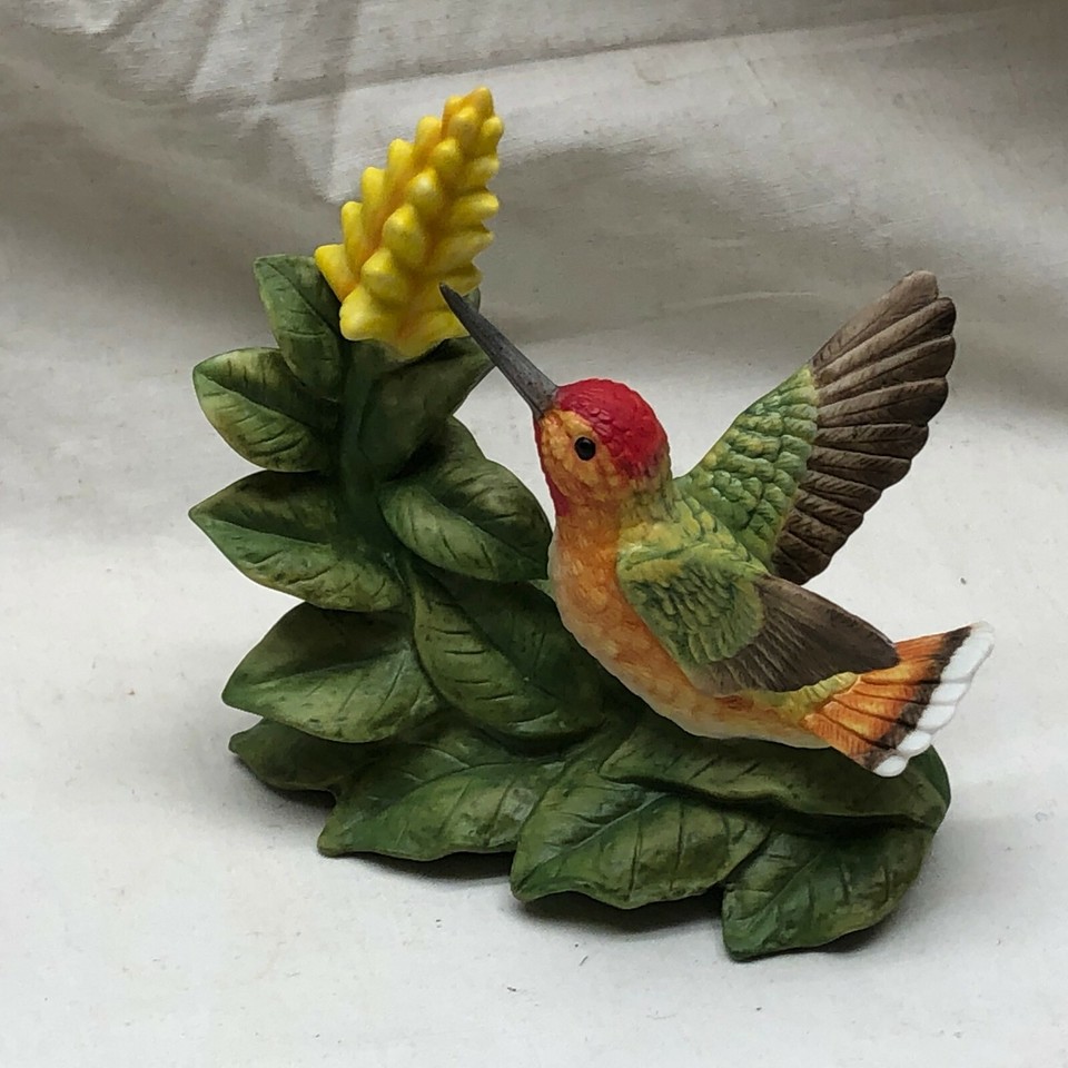 Hummingbird Figurine Bronson Collectible Allen's Hummingbird w ...