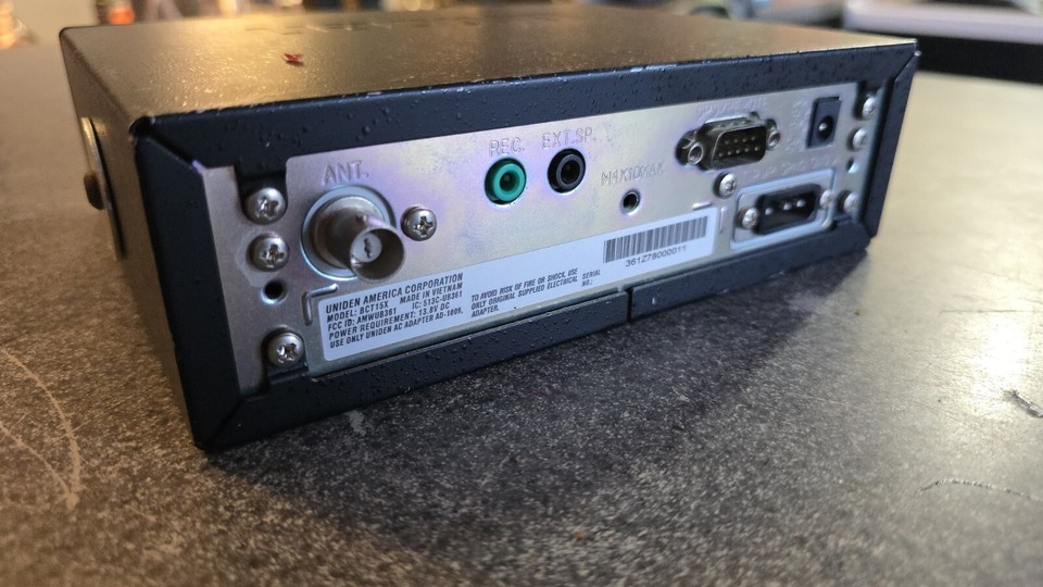 UNIDEN BCT15X TRUNKTRACKER 3 Bearcat Scanner w/ power cord TESTED | eBay