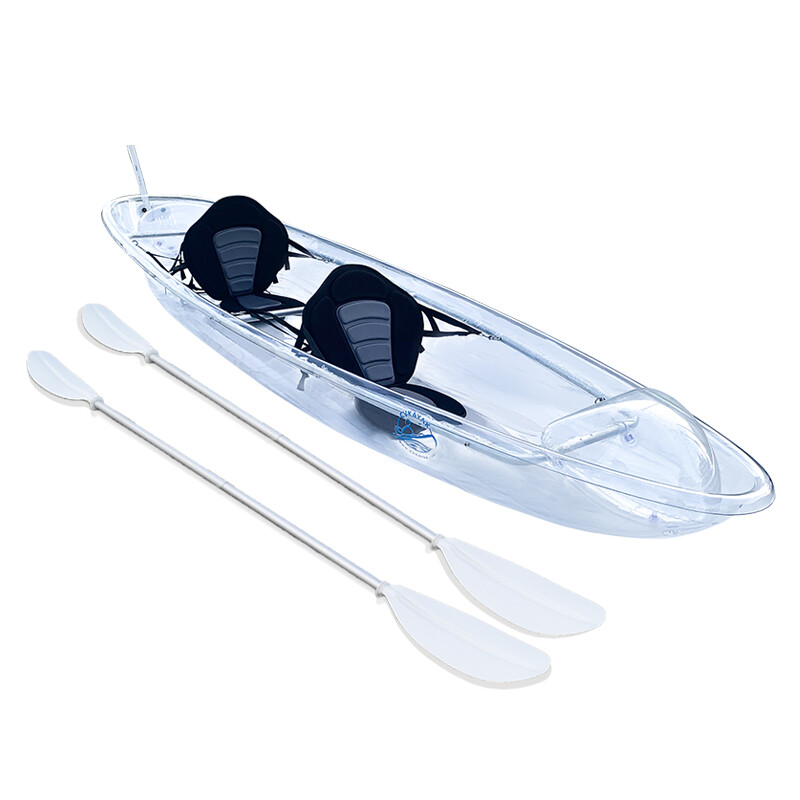 FT Clear Transparent Kayak Kayaks Touring See Through with 2 Seats ...