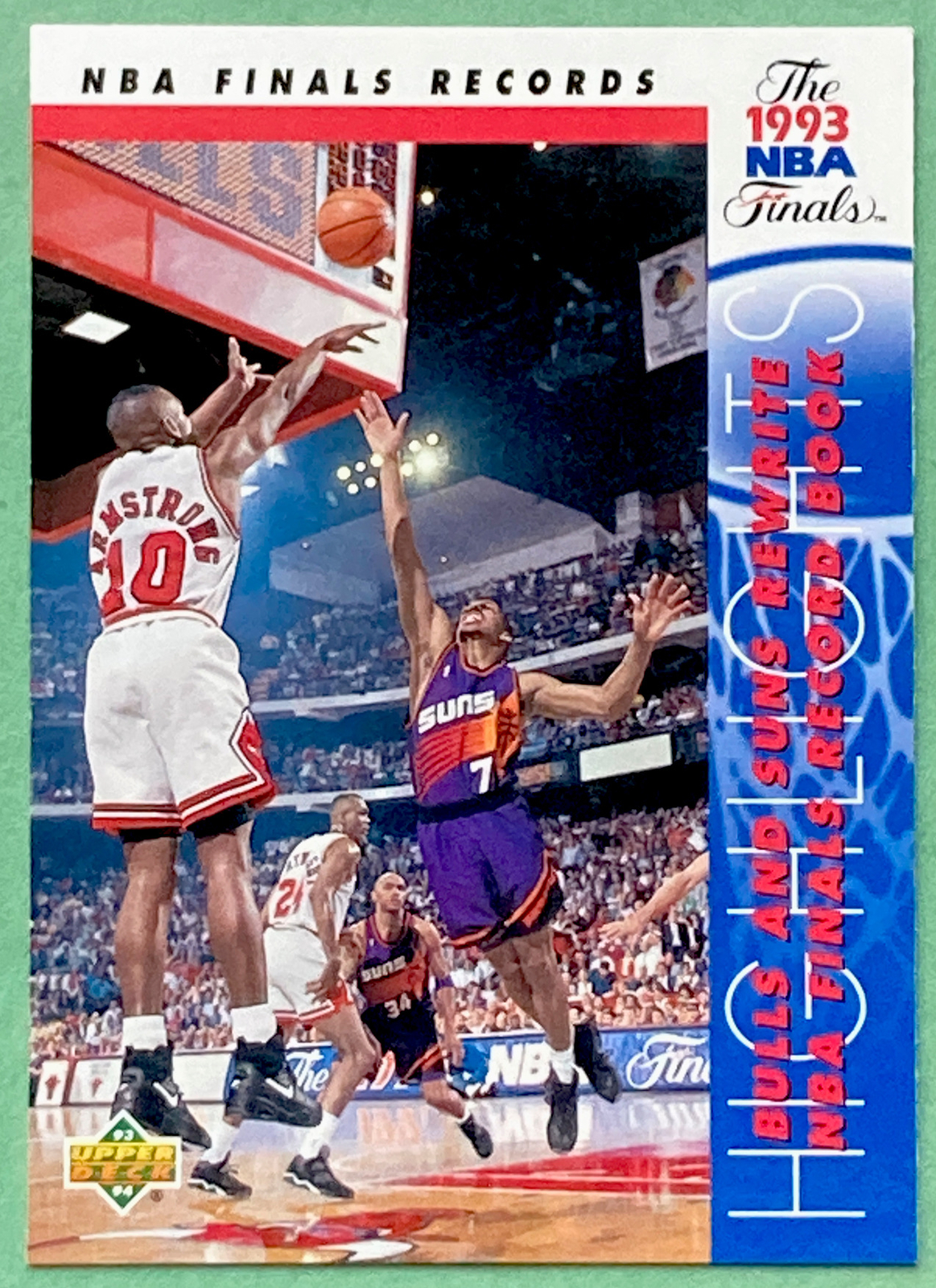 1993 NBA Finals Highlights: Finals Records, Upper Deck Card #207 | eBay