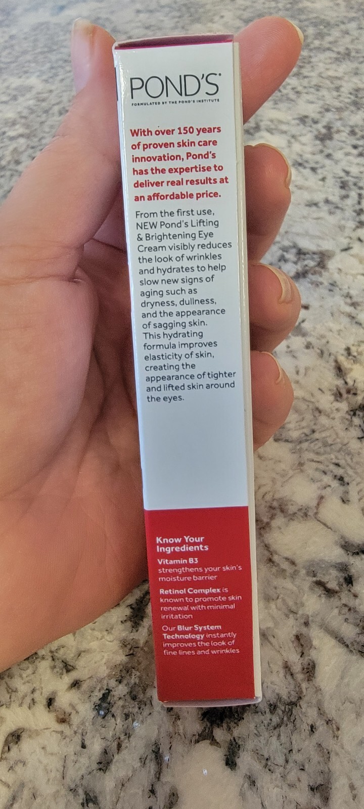 Ponds Rejuveness Anti-Age Lifting & Firming Eye Cream Brightening 1oz ...