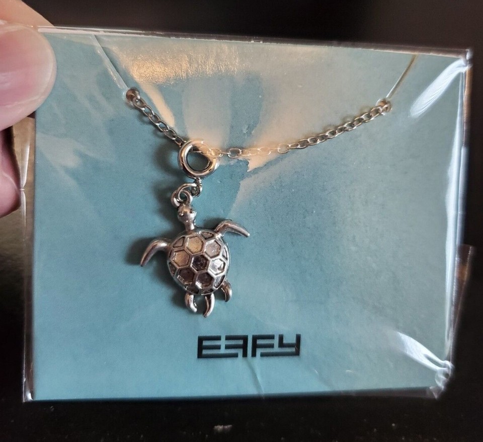 Jewelry~ EFFY Turtle Charm 18" Necklace - New in Package! Ladies, Teens ...