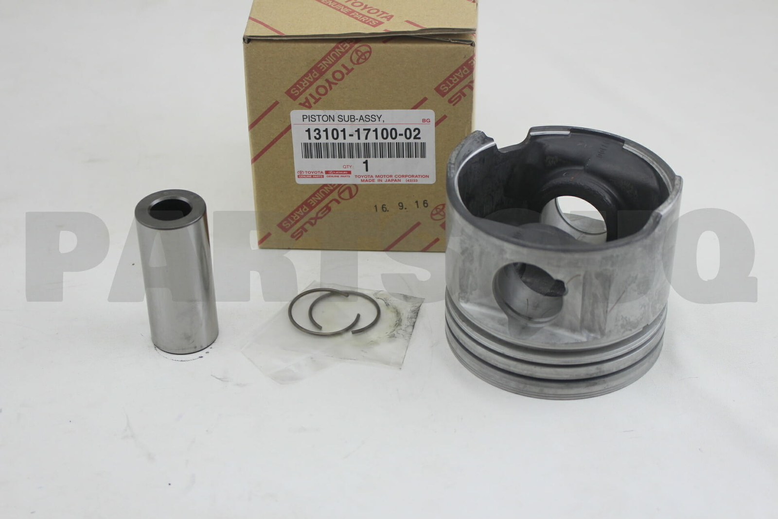 131011710002 Genuine Toyota PISTON SUB-ASSY, W/PIN 13101-17100-02 | eBay