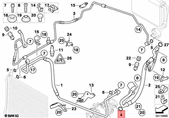 Genuine BMW Gasket Ring ROLLS-ROYCE Alpina Hybrid M3 M5 M6 X1 ...