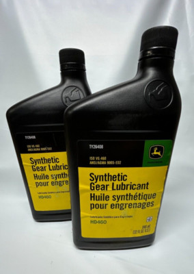 2 quarts- John Deere HD460 Synthetic Gear Lubricant #TY26408 | eBay