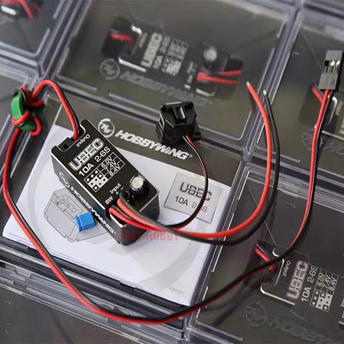 Hobbywing UBEC 10A-CAR 2-6S 10A-Plane Input 3-14S Adjustable Voltage 6/ ...