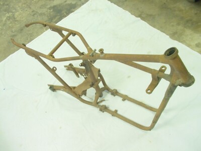 1955 ARIEL HS SCRAMBLER FRAME AND SWING ARM. NUMBER KSS180 FAIR SHAPE ...