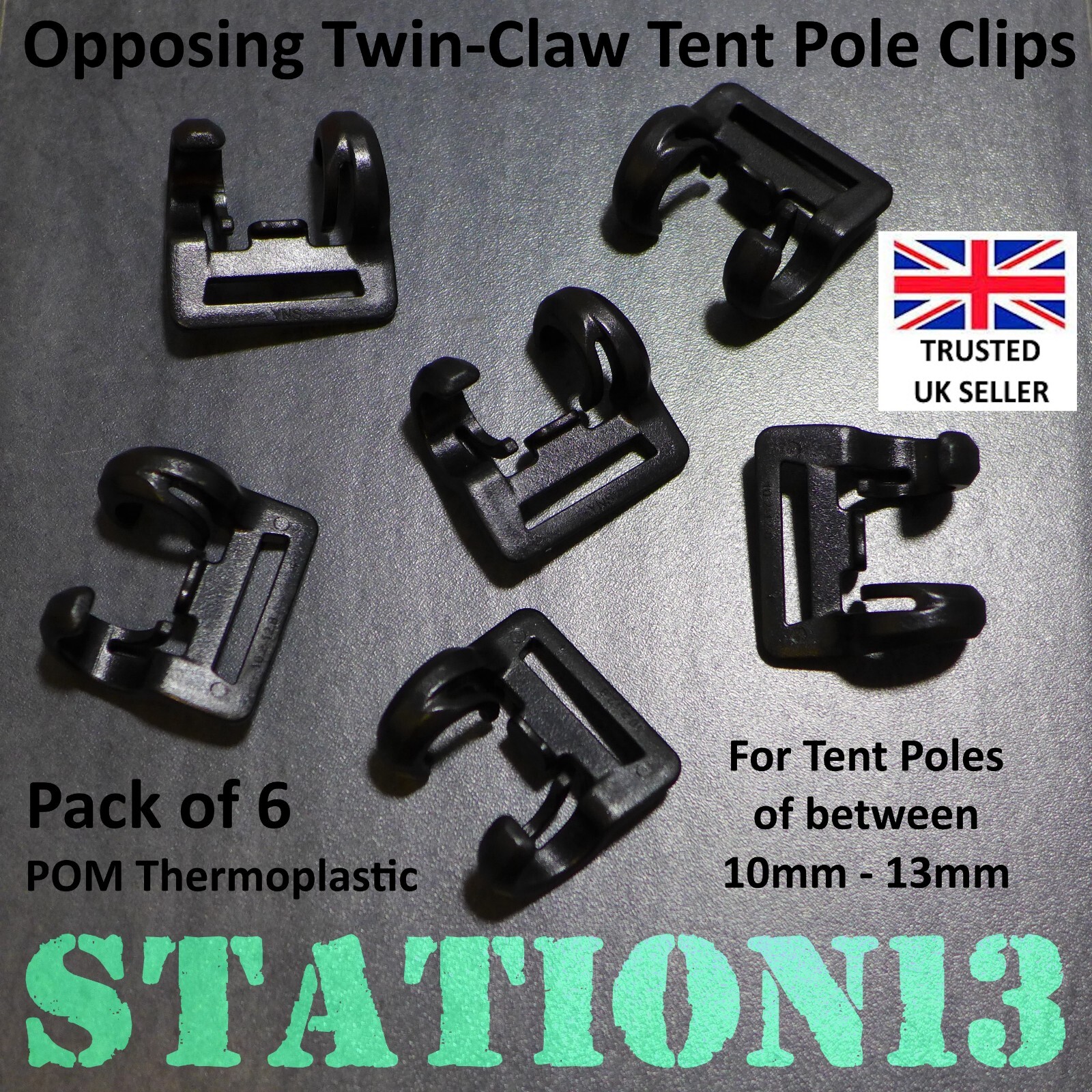Camping & Caravanning: Buckles, Clips, Toggles, Hooks - Tents, Awnings ...