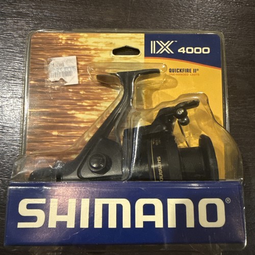 NEW SHIMANO IX R4000 spinning reel 4000 R QUICK FIRE TRIGGER CAST rear ...