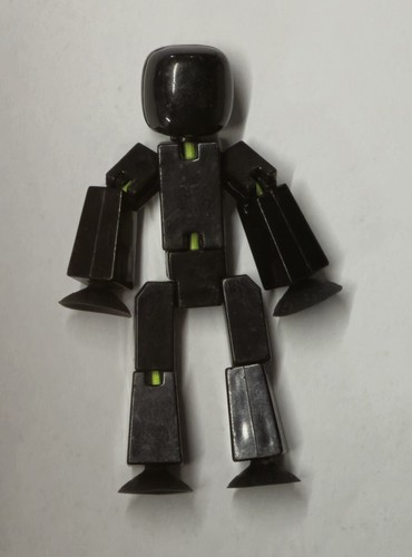 ZING StikBot 3” | Black | Stop Motion Animation Action Figure | eBay