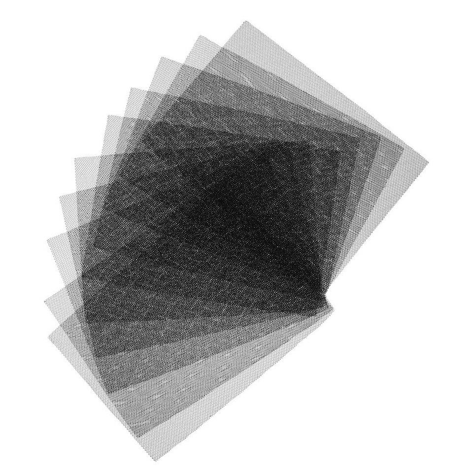 10 Pcs Mesh Cloth Mask Making Supplies Fursuit Eye Fabric Costume Masks ...