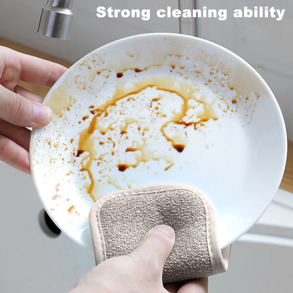 6pcs Sinks Bathroom Soft Scrub Sponge For Cleaning Double Sided Home ...