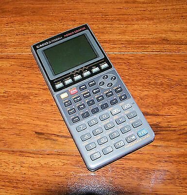 Casio Fx-7700gb Power Graphic Graphing Calculator Batteries Cover ...