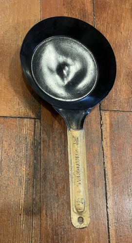 Rare Vtg Cold Handle #40 National Skillet/Frying Pan Pressed Metal ...