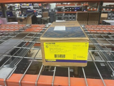 Square D HU361RB Heavy Duty Safety Switch 600V 30A 3-Pole (NEW) | eBay