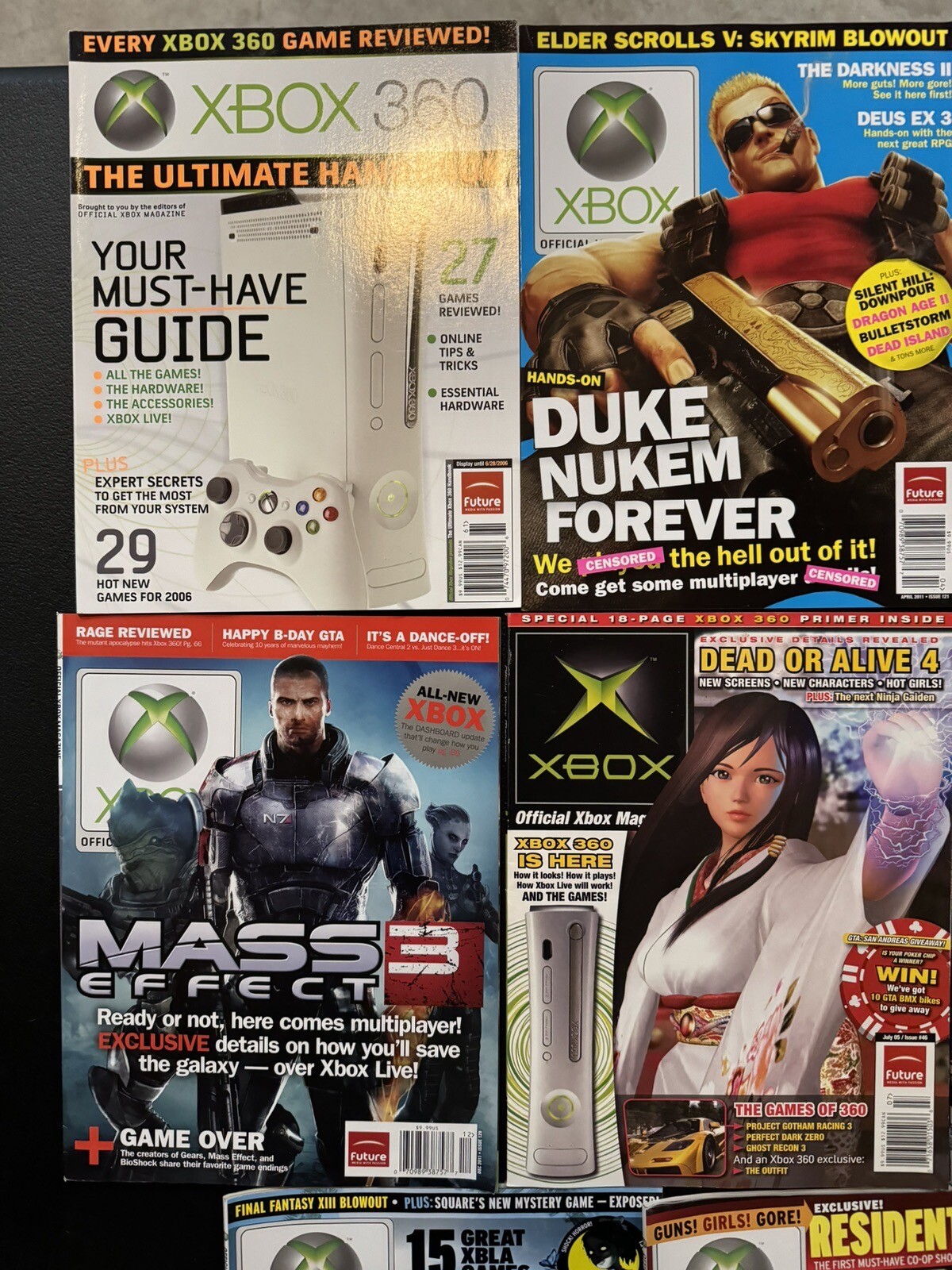 Xbox 360 Magazines lot Of 13 Issues (360 Ultimate handbook Not Included ...