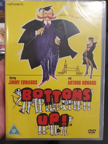 BOTTOMS UP! DVD CULT BRITISH CLASSIC 1960 RARE COMEDY FILM JIMMY ...