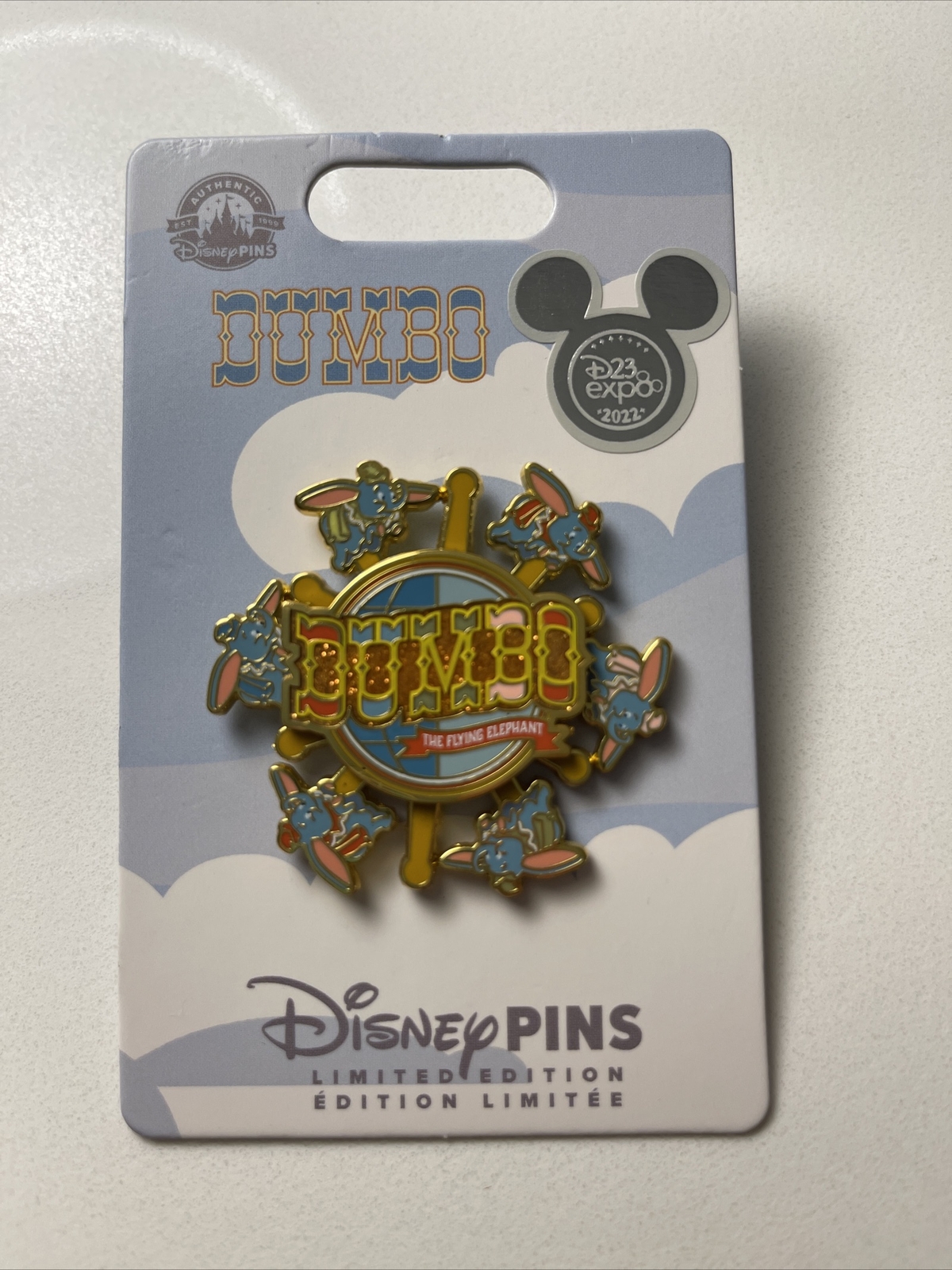 D23 Expo 2022 Disney Dumbo Spinner LE 1000 Pin Exclusive | eBay