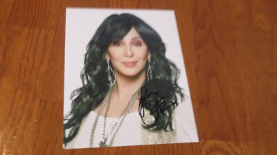 Cher Autographed Hand Signed Photo 8x10 | eBay