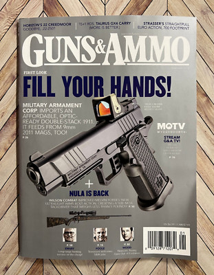 Guns & Ammo Magazine 2023 "MILITARY ARMAMENT CORP." MOTV STEAMING ...
