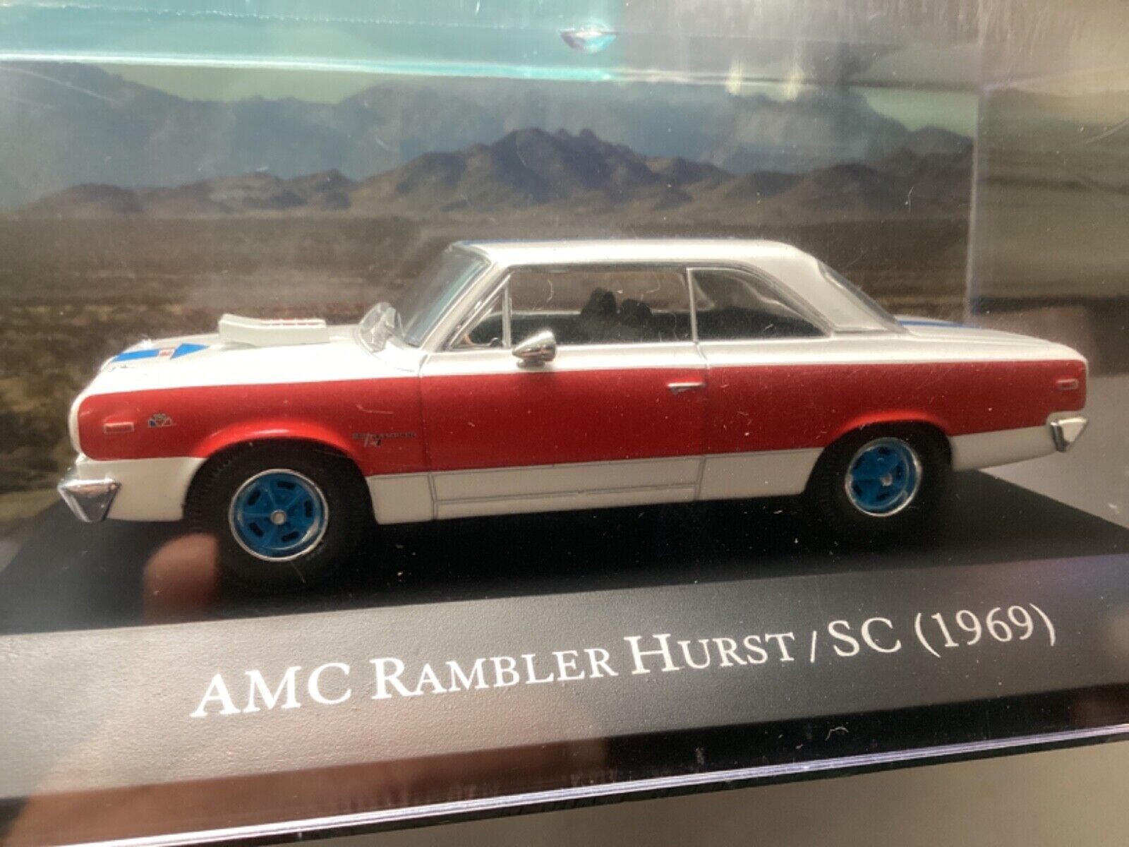 AMC RAMBLER HURST/SC 1969 1/43 New in box diecast model american cars ...