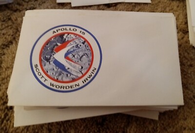 HUGE Lot of (50) ORIGINAL VINTAGE NASA Apollo 16 Collectible Envelopes ...