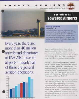 Operations at Towered Airports (AOPA Air Safety) 2002 | eBay