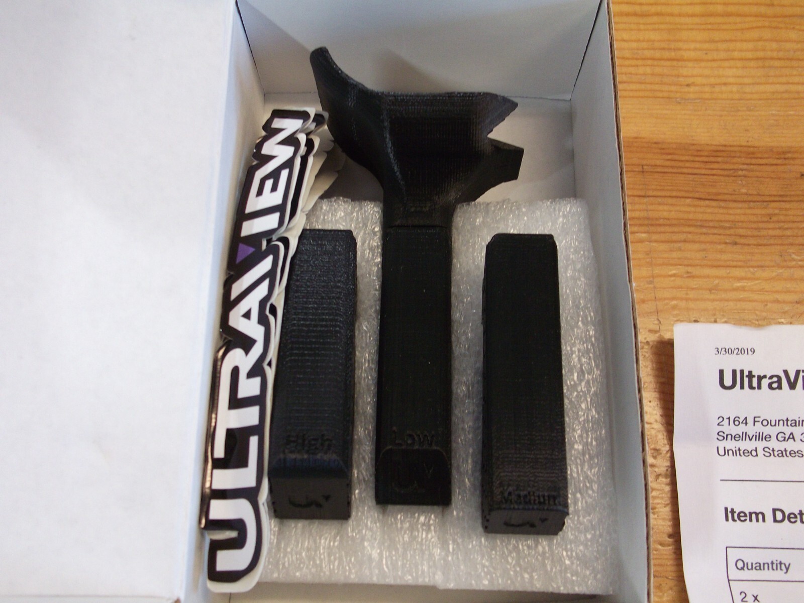 Ultraview Archery Mathews target grip kit black | eBay