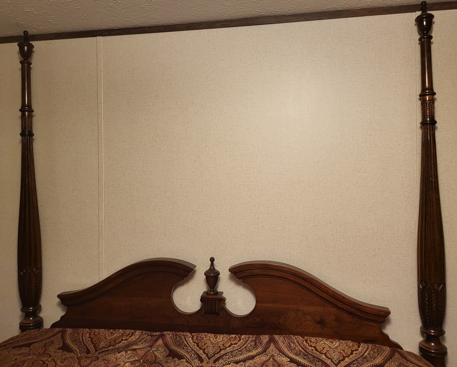 Queen Size Four Poster Bed Queen Anne Rice | eBay