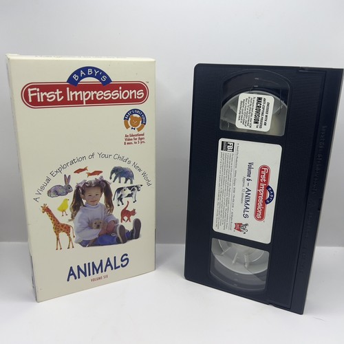 Babys First Impressions: Animals (VHS, 1999) for sale online | eBay