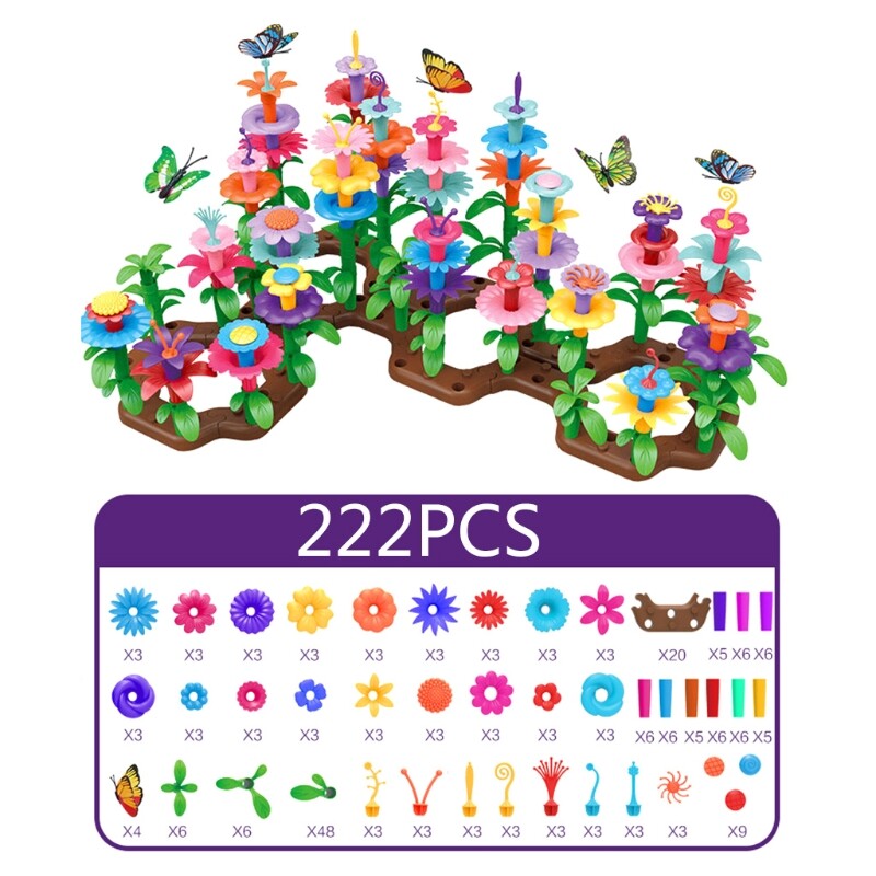 DIY Educational Flower Arrangement Floral Arrangement for Kids Durable ...