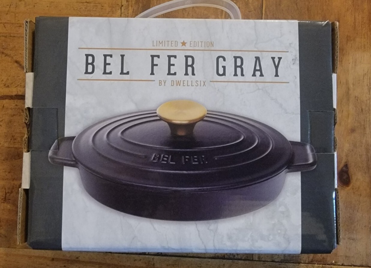 Limited Edition Bel Fer Gray By Dwell Six 9"Cast Iron Au Gratin | eBay