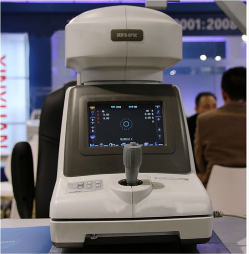 FA-6800 Auto Refractor Refractometer Optical Optometry Machine 5.7" LCD ...