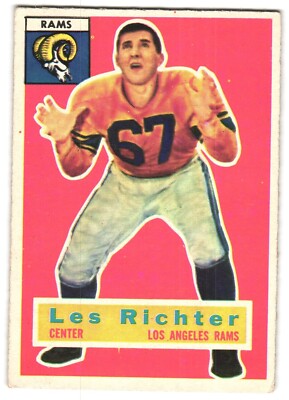 Les Richter 1956 Topps Card #30 EX A | eBay