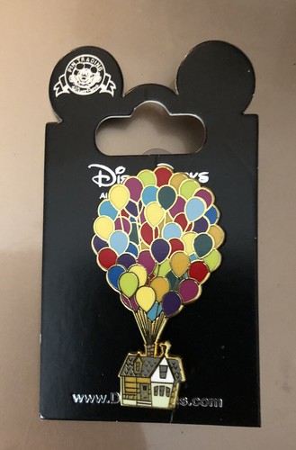 DISNEY Pixar Up Carl Ellie Balloon Pin | eBay