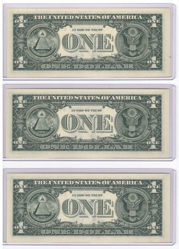 2013 - $1 Dollar B Series Star Note w/ Multiple Errors. Crisp ...