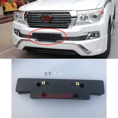 Front License Plate Tag Holder Mount Bracket For Toyota LandCruiser ...