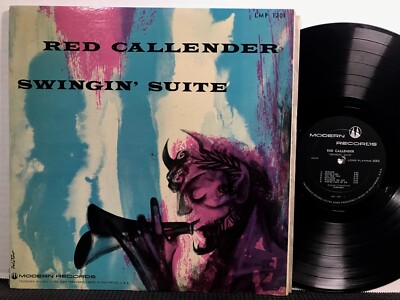 RED CALLENDER Modern Octet Swinging Suite LP MODERN 1201 MONO DG 1956 ...