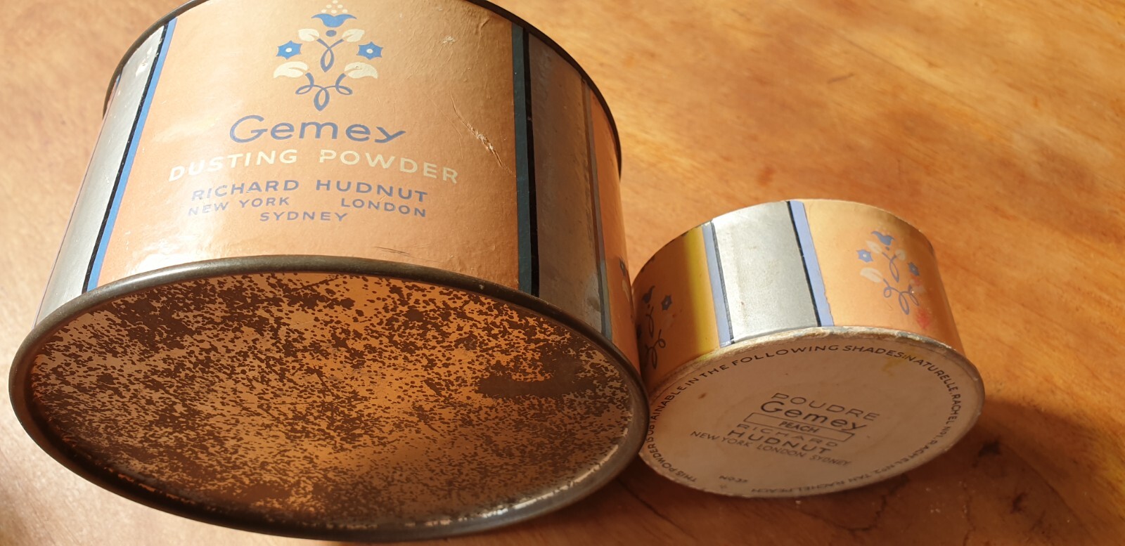 2 x Vintage Face powder boxes. | eBay Australia