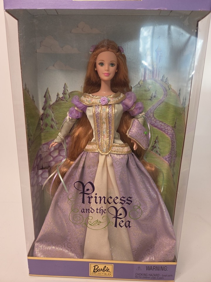 Princess & the Pea Barbie Collectibles Doll By Mattel New 2000 Rare | eBay