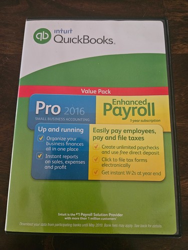 Quickbooks Desktop Pro 2016 Windows 10 & 11 - NO SUBSCRIPTION ...