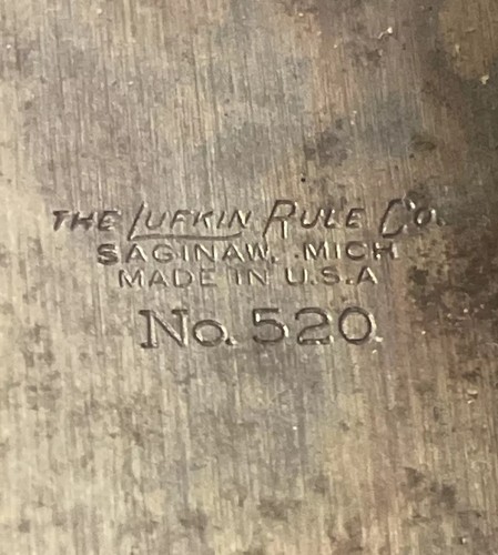 Vintage Lufkin Rule Co Surface Gage Saginaw 520 Machinist 🇺🇸 Early Nice ...