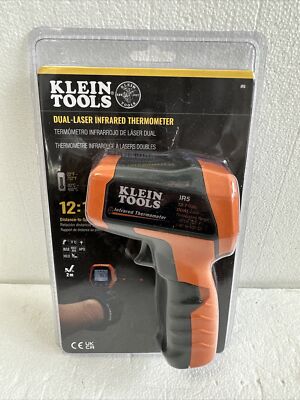 Klein Tools IR5 Dual Laser Infrared Thermometer Digital Display ...