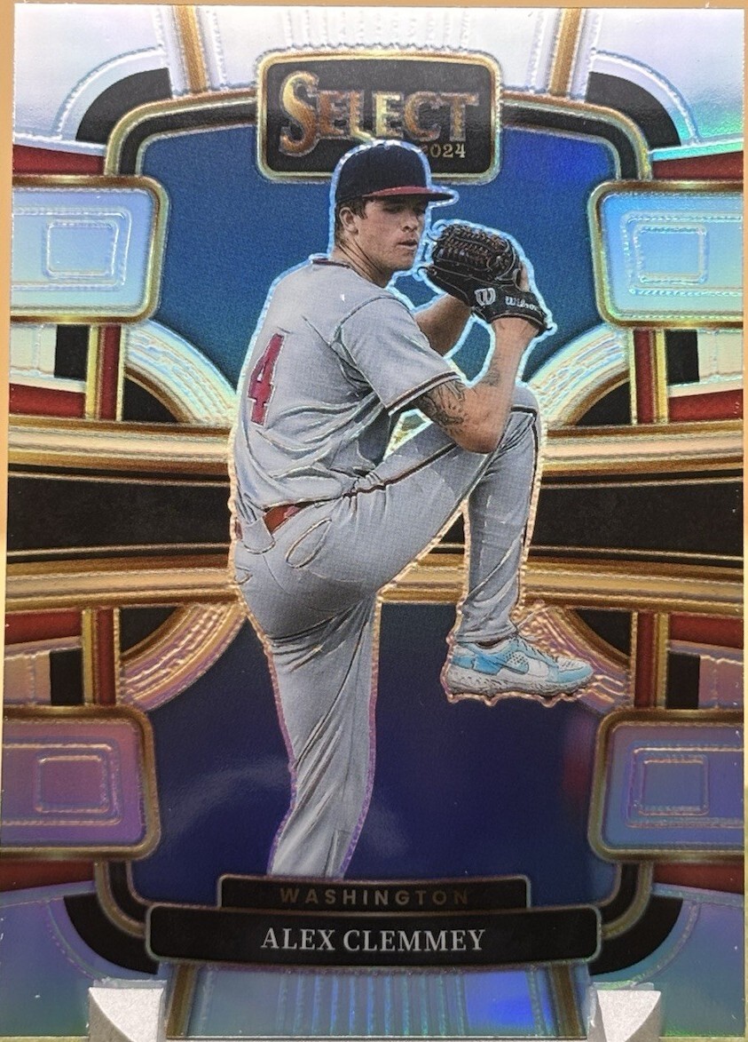 2024 Panini Select - Concourse Alex Clemmey #39 Silver Prizm (RC) for ...